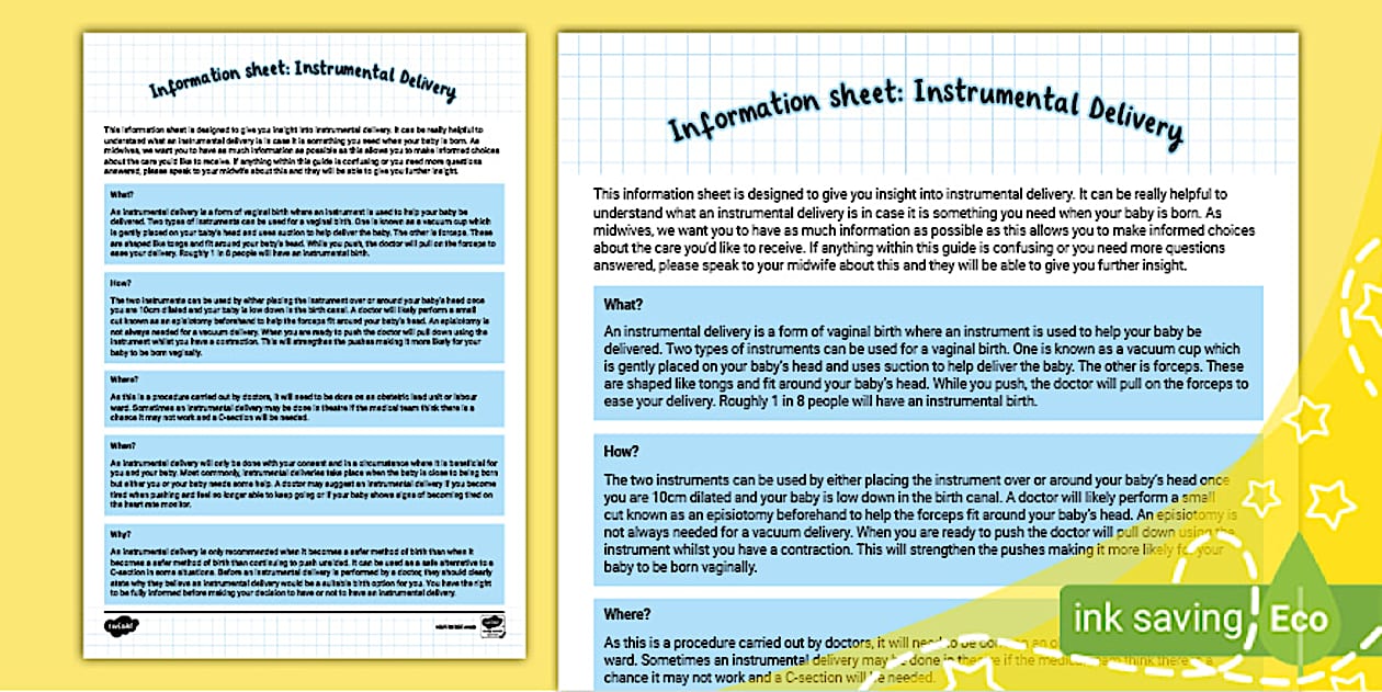 A Midwife's Guide to Instrumental Delivery | Parents Hub