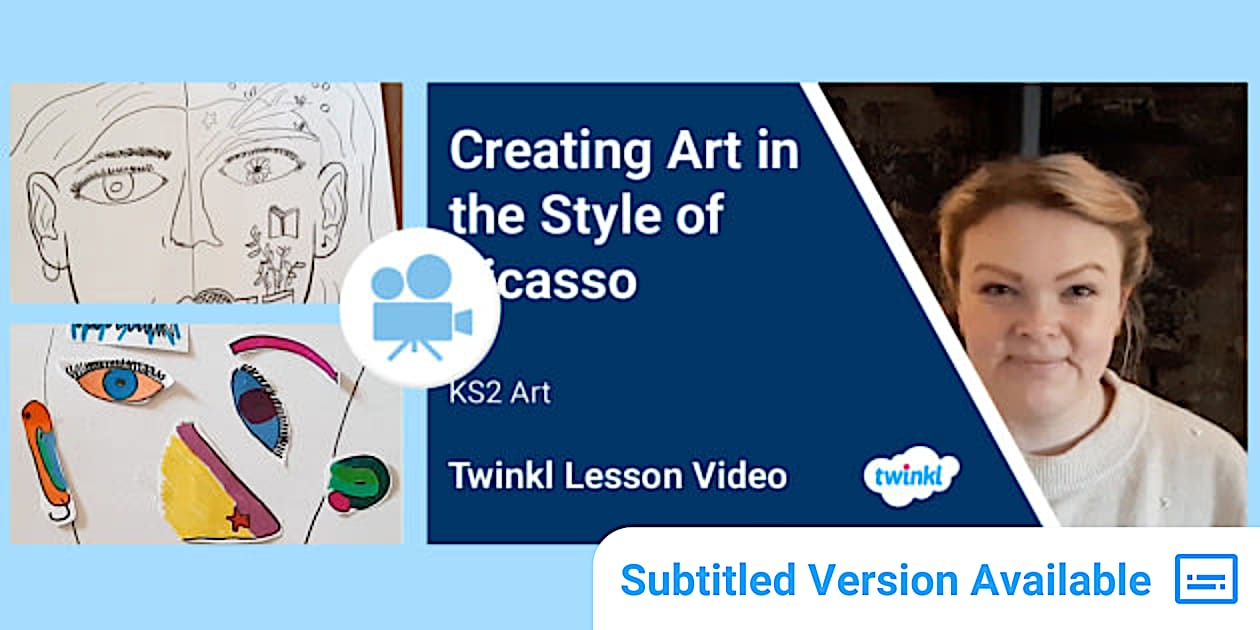 Pablo Picasso Video Lesson | KS2 Art Resource (teacher made)