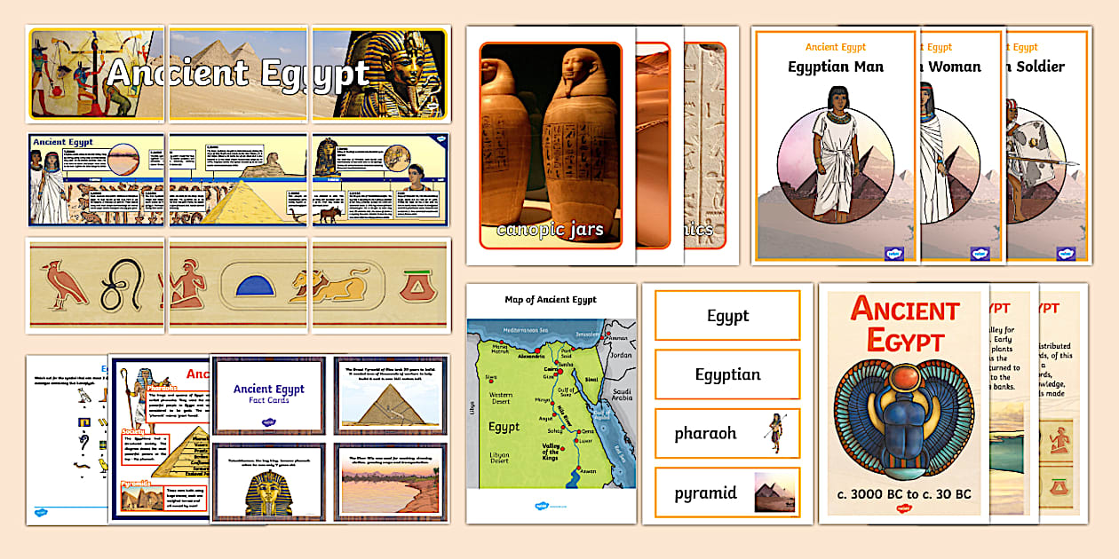 Ancient Egypt Display Pack - Display Materials - KS2 History