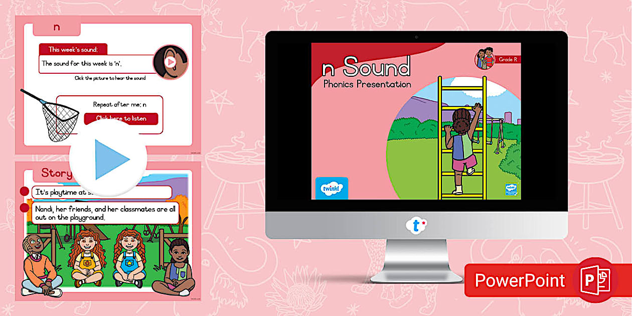 Grade R Phonics: Letter n PowerPoint Presentation - Twinkl