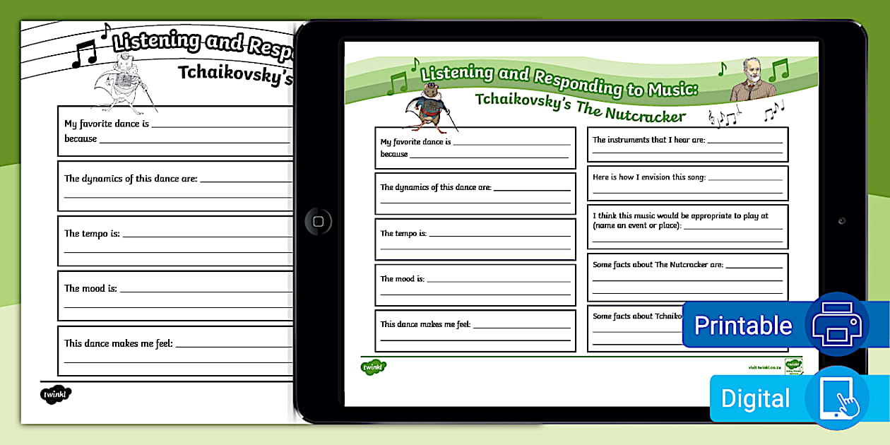 Listening and Responding to Music: The Nutcracker - Twinkl