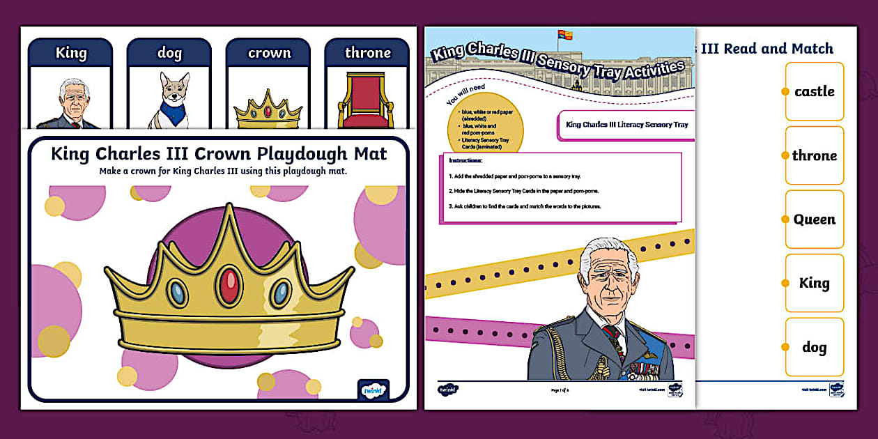 SEND KS1 Pack King Charles III (Teacher-Made) - Twinkl