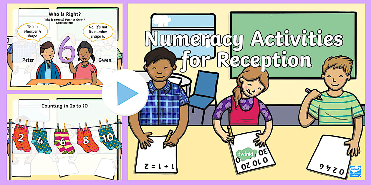 Reception Numeracy Activities - EYFS mathematics - Twinkl