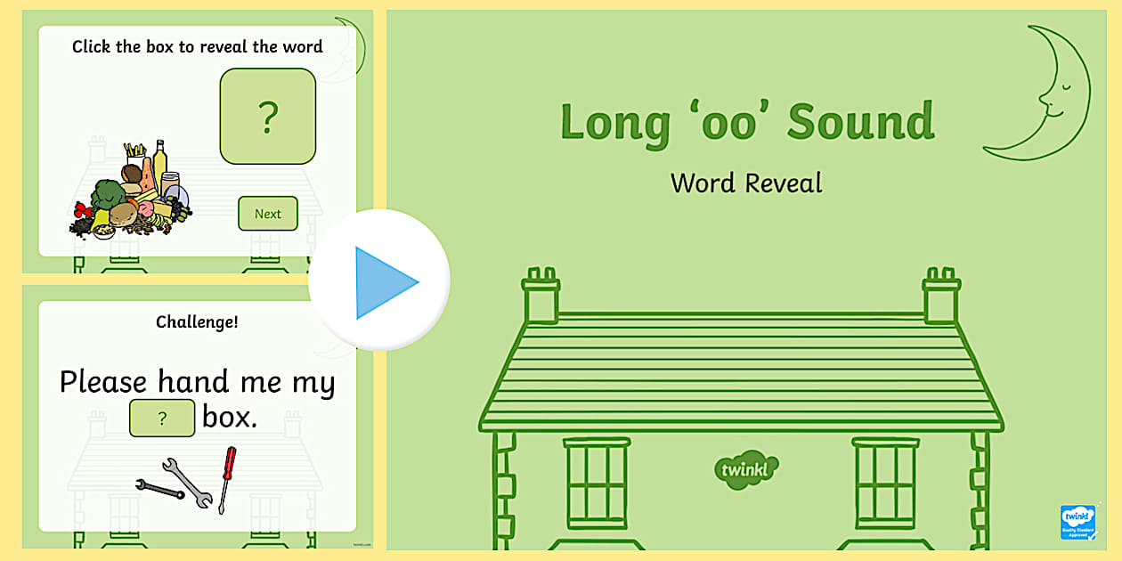 oo Words PowerPoint | Long oo Words Activity (teacher made)