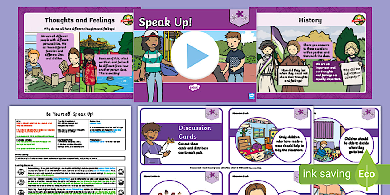 PSHE: KS1 Be Yourself - Lesson Pack 6 (teacher made)