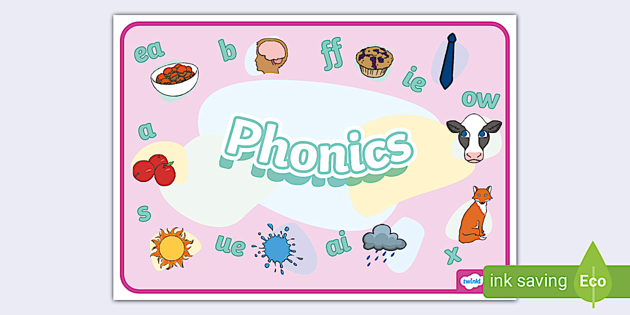 Phonics Display Poster