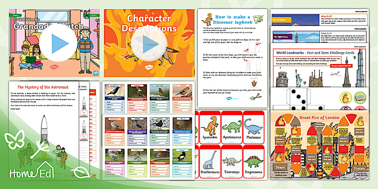Home Education Taster Pack 5-7 Years