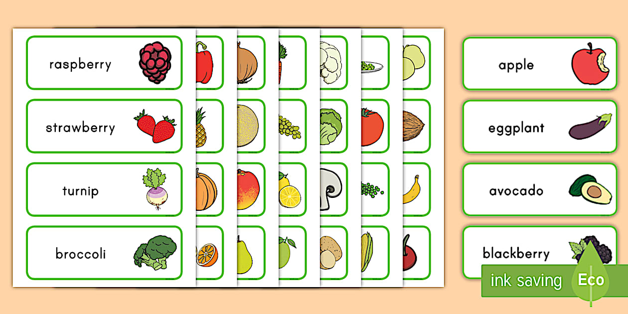 Grocery Store Dramatic Play Word Cards (Teacher-Made)