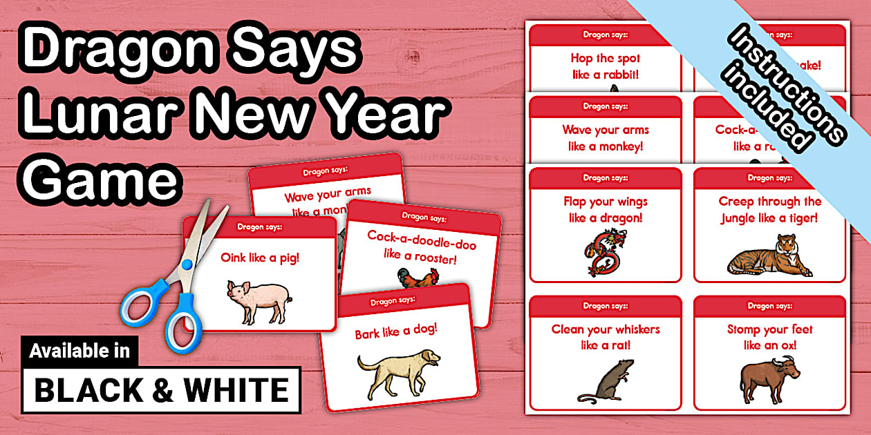Dragon Says Lunar New Year EYES Game