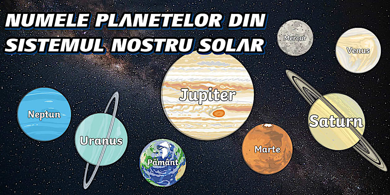 Planetele Sistemului Solar - Ciclul Primar