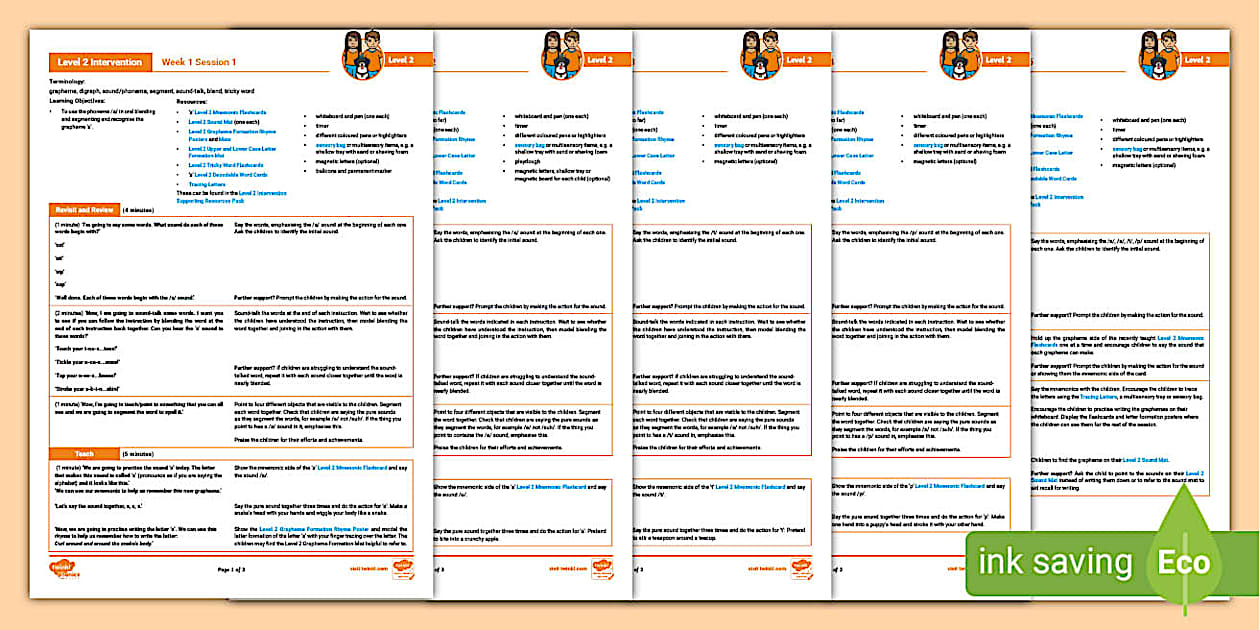 KS1 Level 2 Intervention (teacher made) - Twinkl