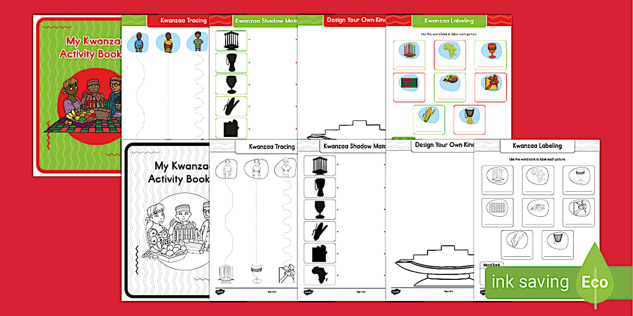 Kwanzaa Activity Booklet - Grades K-3