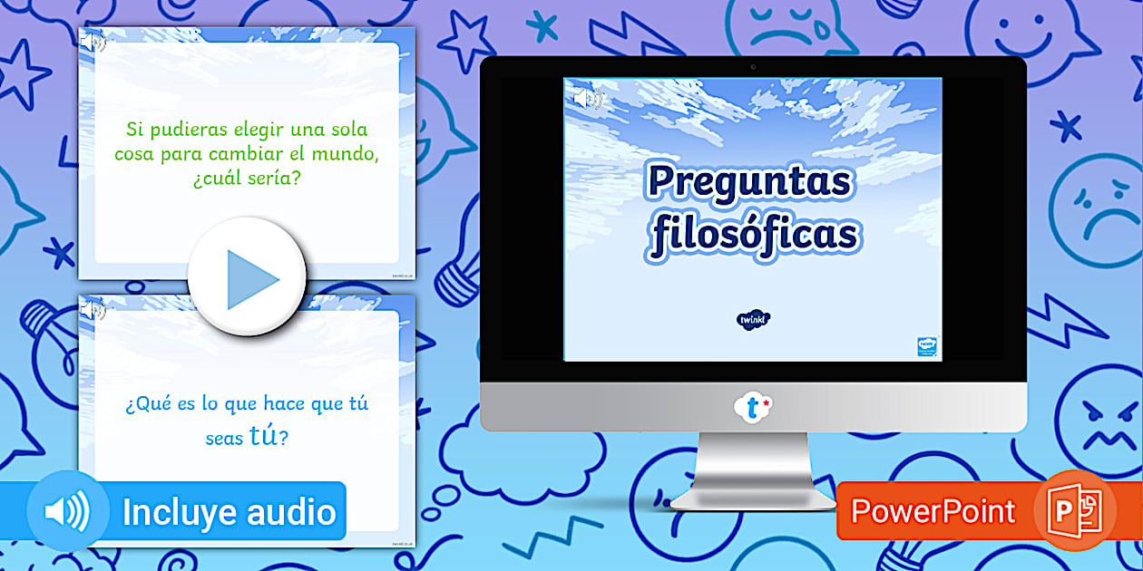 Presentación: Preguntas filosóficas (teacher made)
