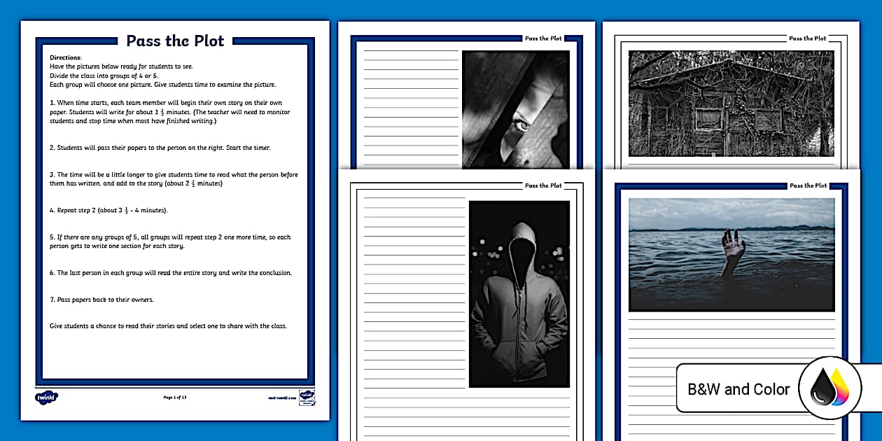 Eighth Grade Fall Creative Writing Worksheet | Twinkl USA
