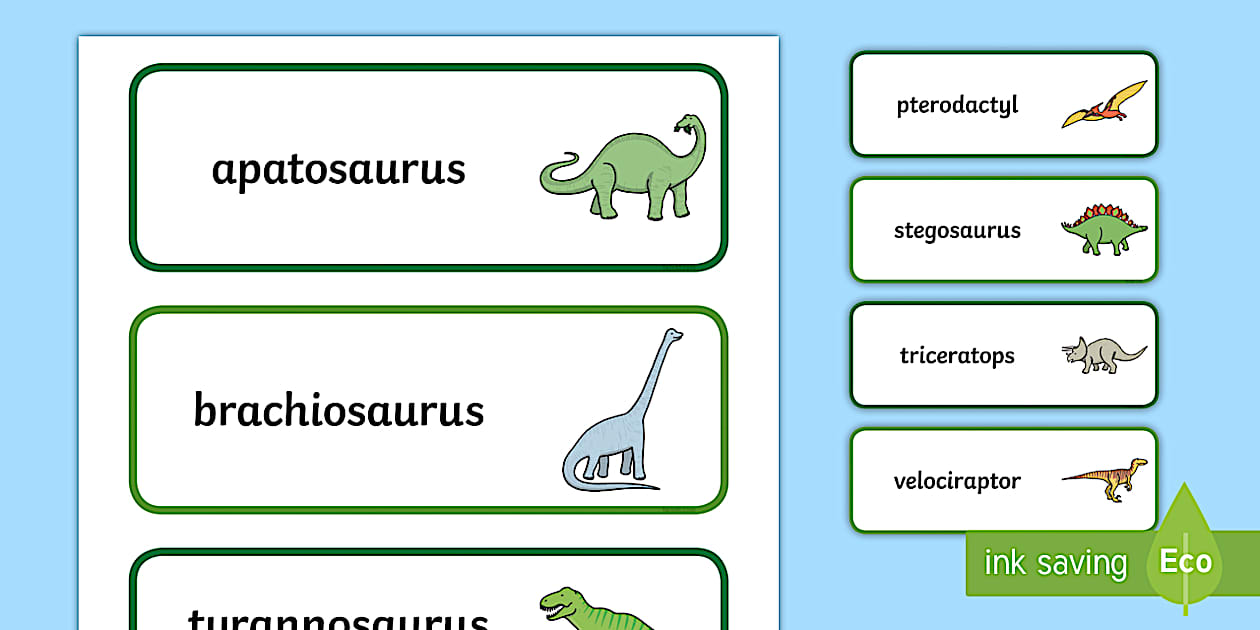 Dinosaurs (1) (teacher made) - Twinkl