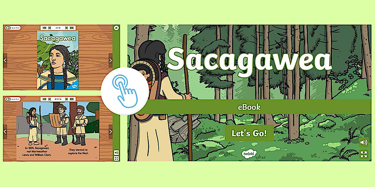 Sacagawea Interactive eBook (teacher made) - Twinkl