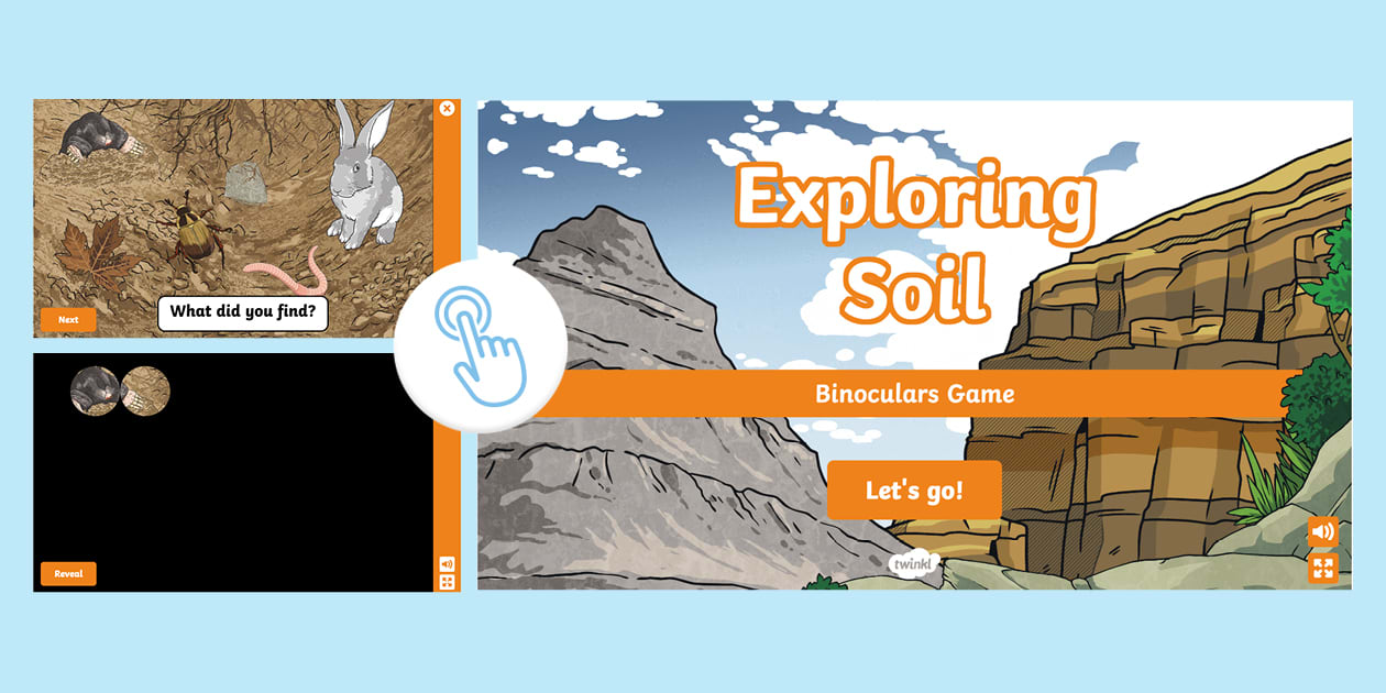 Exploring Soil Binoculars Activity (teacher made) - Twinkl