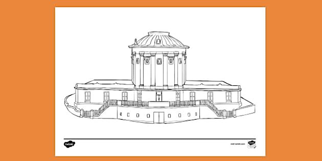 Rotunda Museum Colouring | Colouring Sheet (teacher made)