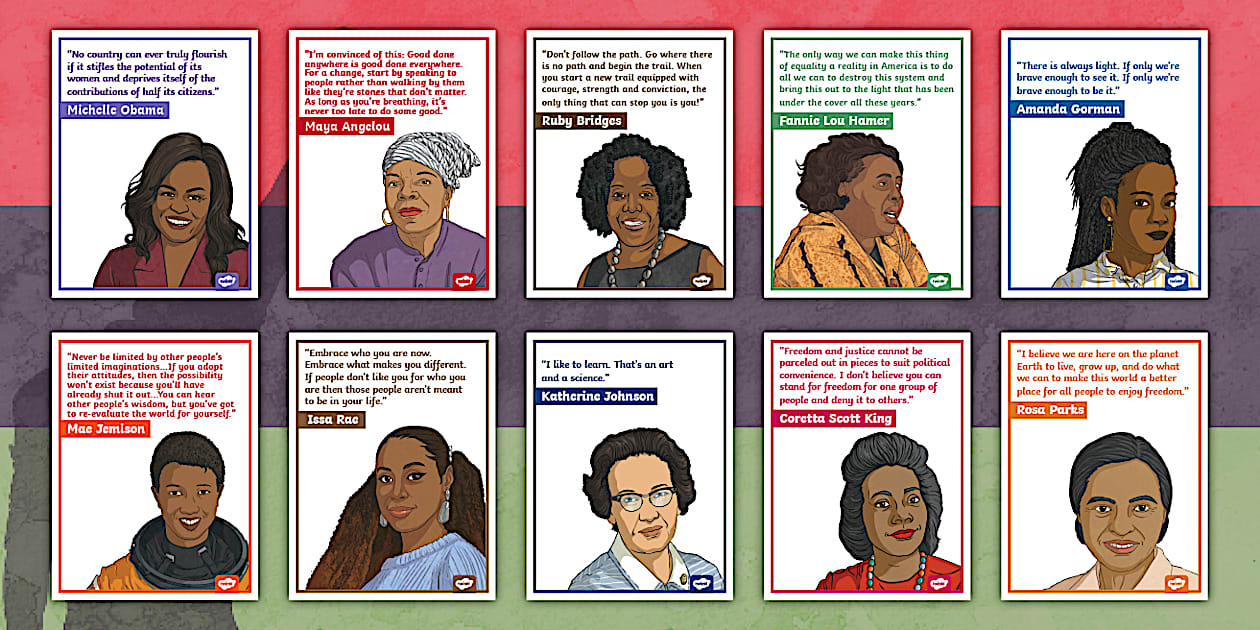 Black Women in History Posters for Kids | Twinkl USA