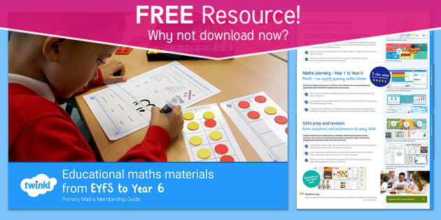FREE! - 👉 Primary Maths Product Guide - Twinkl