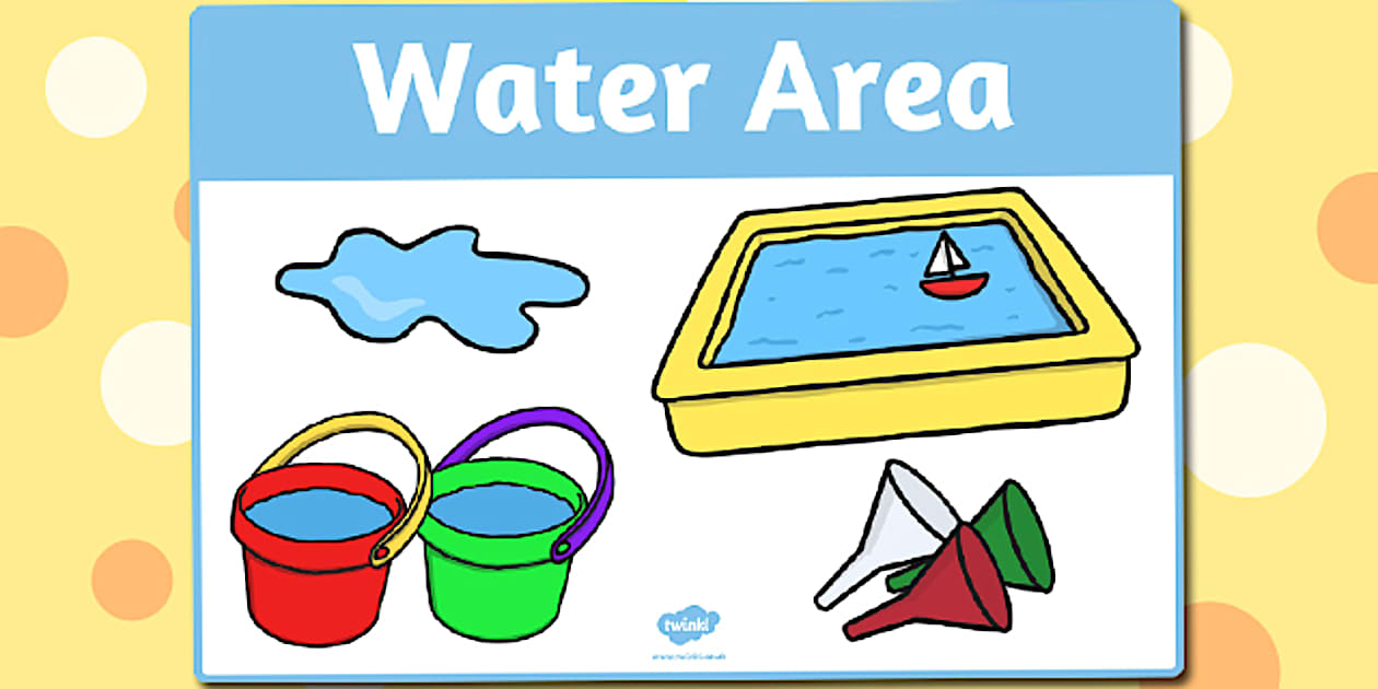 Editable Water Area Sign (teacher made) - Twinkl