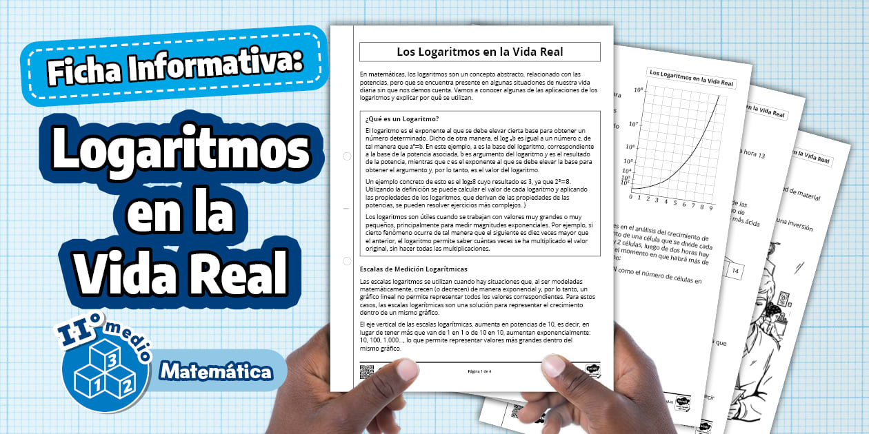 Ficha Informativa | Logaritmos | Matemática | II° Medio