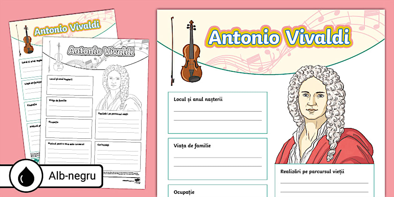 Antonio Vivaldi – Activitate de cercetare (Lehrer gemacht)