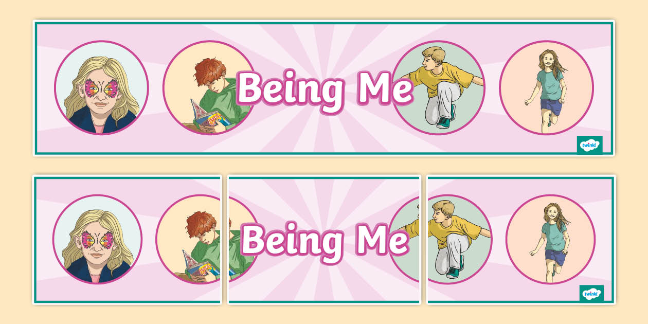 KS2 Being Me Display Banner - Twinkl Display - Twinkl