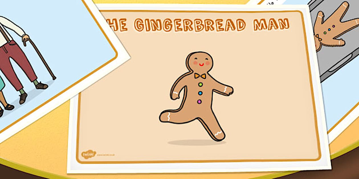 The Gingerbread Man Story - Twinkl