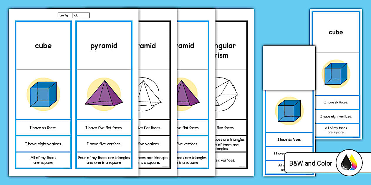 Second Grade Guess My 3-D Shape Worksheet (teacher made)