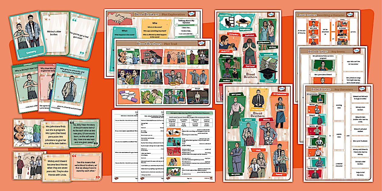 Blood Brothers EAL Support Pack for Older Learners - Twinkl