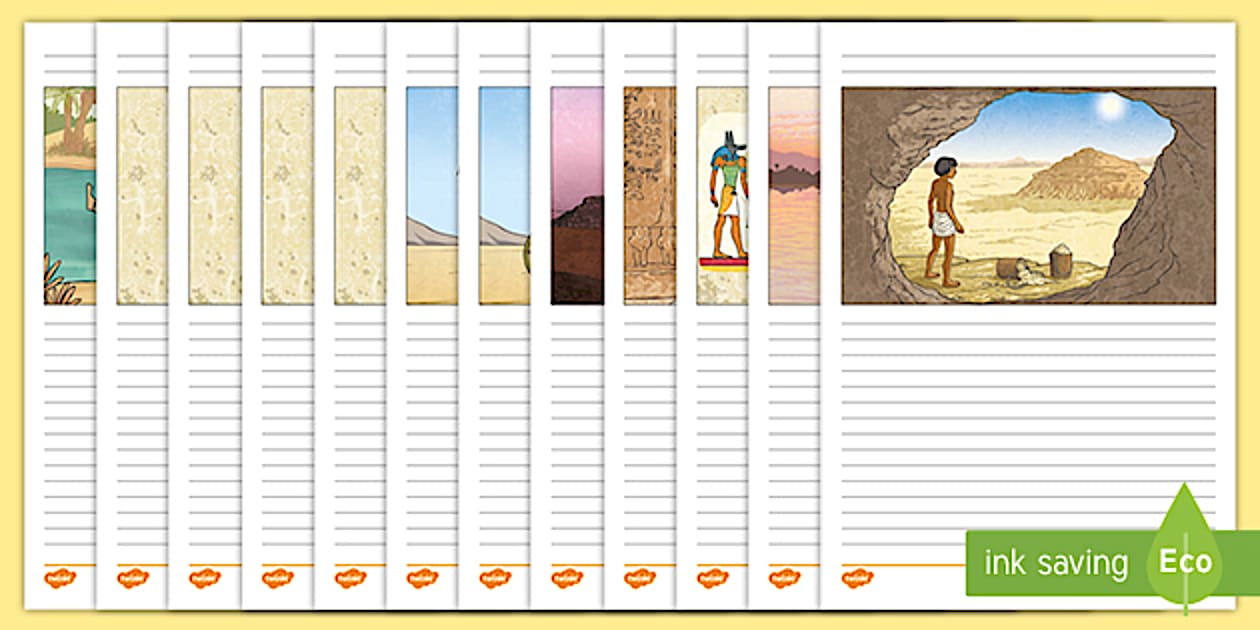 Ancient Egyptian Fairy Tale Writing Frames - Twinkl