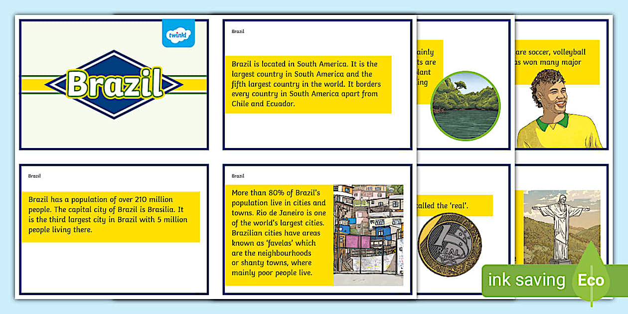 Brazil (Fact Cards)