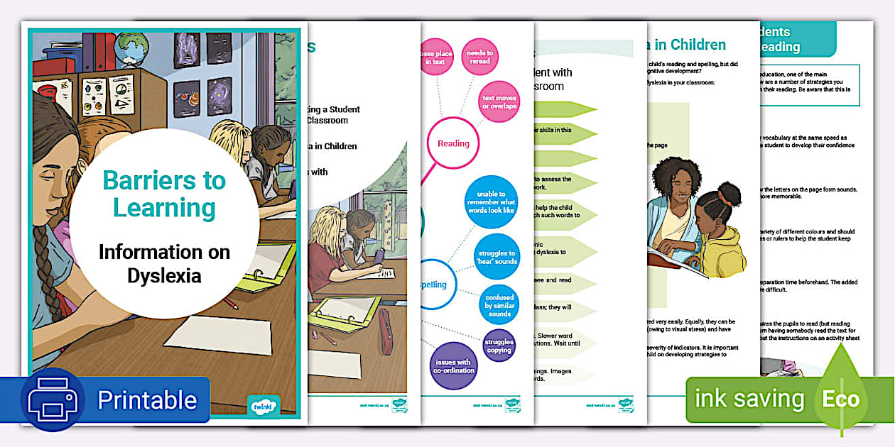 Dyslexia Information Booklet - Twinkl South Africa - Twinkl