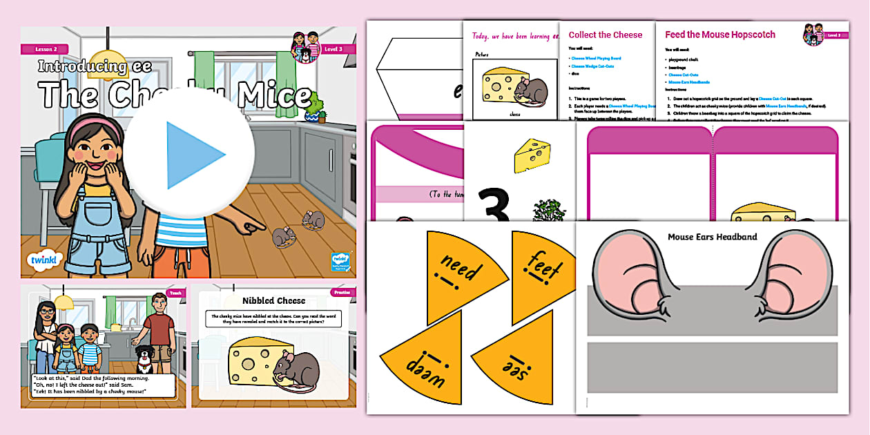 Twinkl Phonics 'ee' Lesson Pack - Level 3 Week 4 Lesson 2