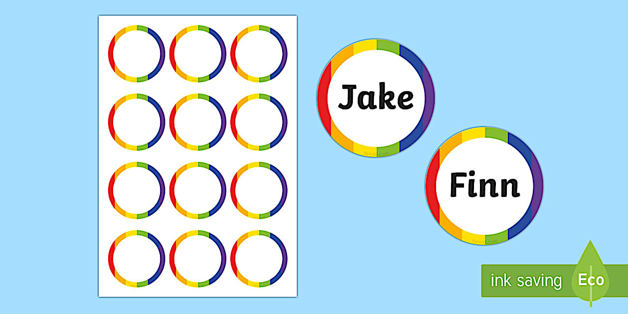 Editable Generic Party Badges (teacher made) - Twinkl