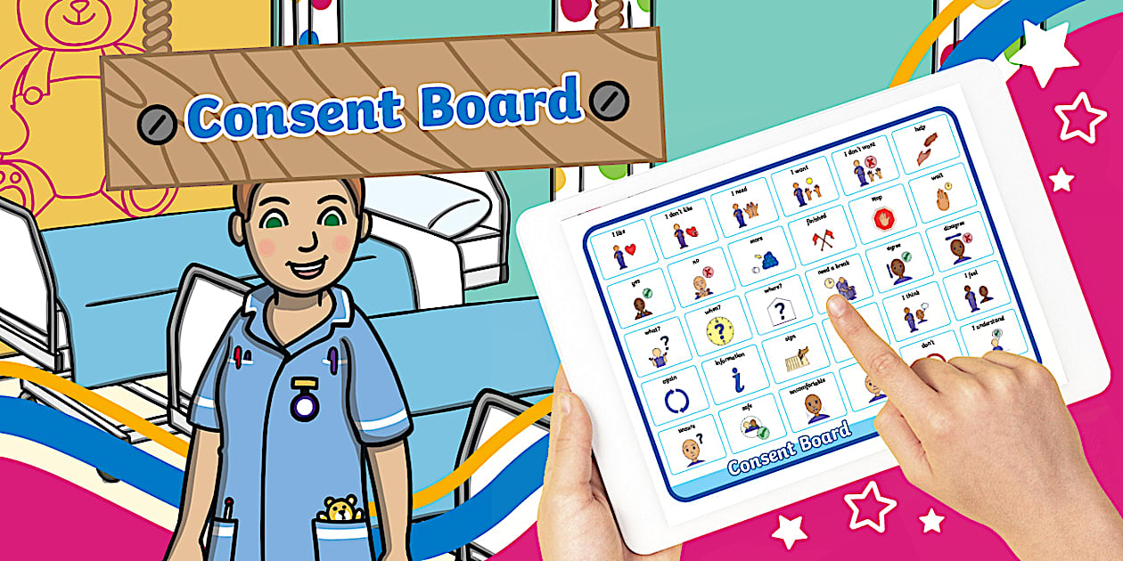 Twinkl Symbols: Consent Board