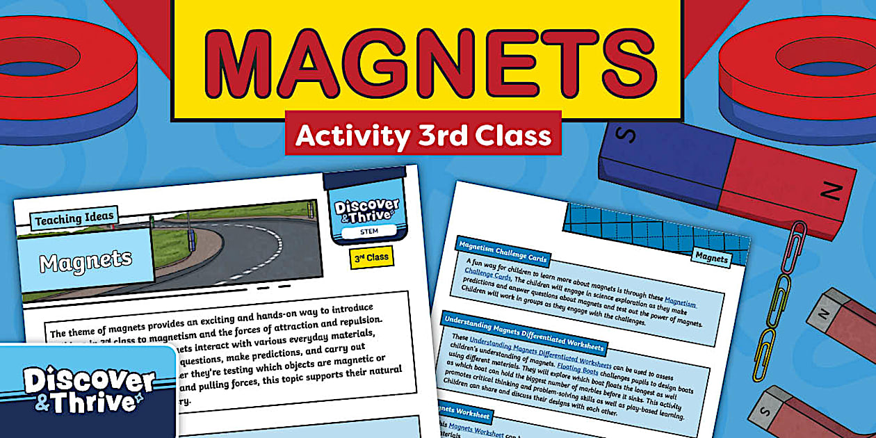 STEM (Energy and Forces) Magnets Teaching Ideas 3rd Class