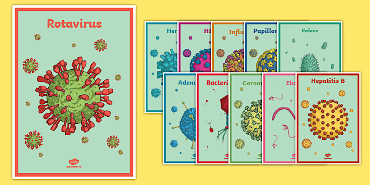 Viruses Poster (teacher made) - Twinkl