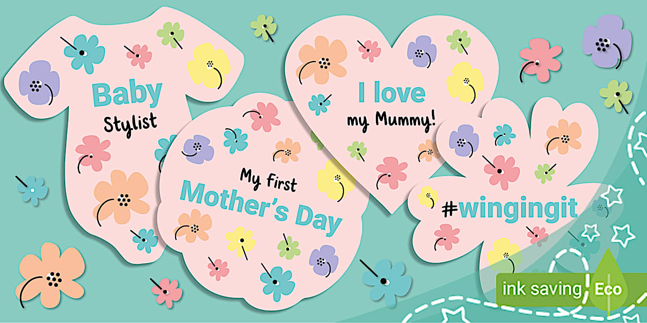 Mother's Day Photo Prop Pack (Hecho por educadores) - Twinkl