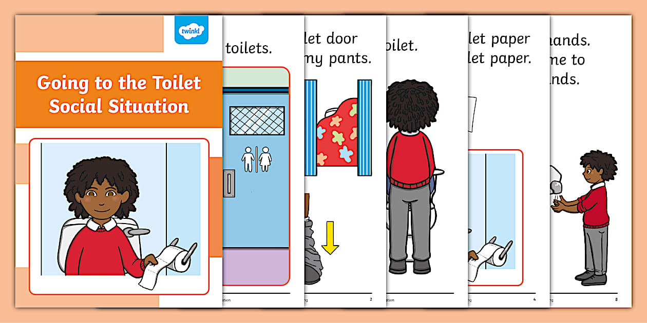 Toilet Training Story | Printable Social Situation - Twinkl