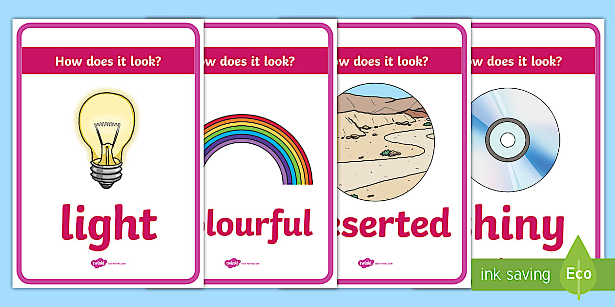 Sensory Table (Sight) Display Posters - Twinkl