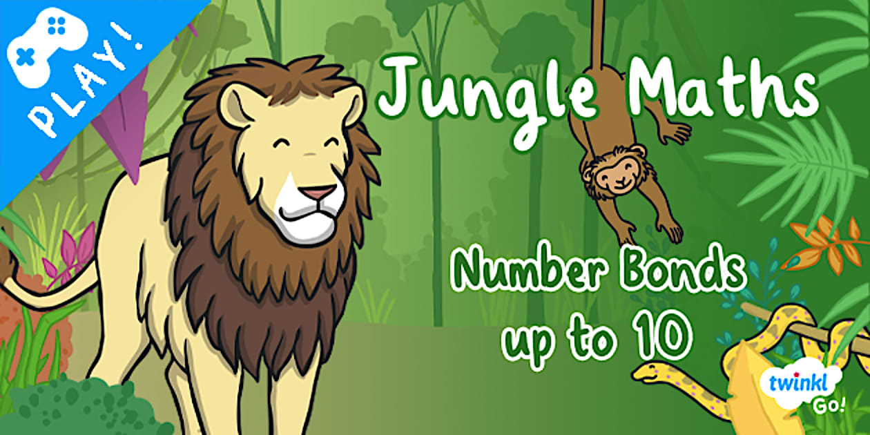 Interactive Addition and Subtraction -Number Bonds Game