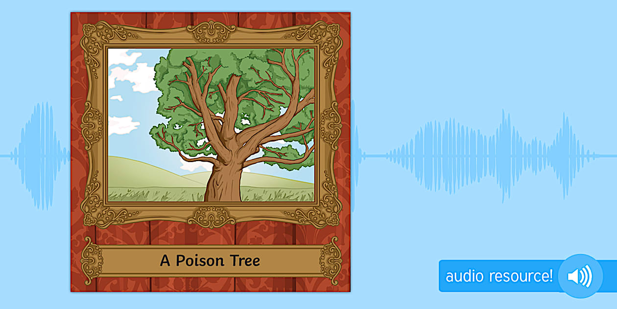 GCSE Audio Poem 'A Poison Tree' (teacher made) - Twinkl