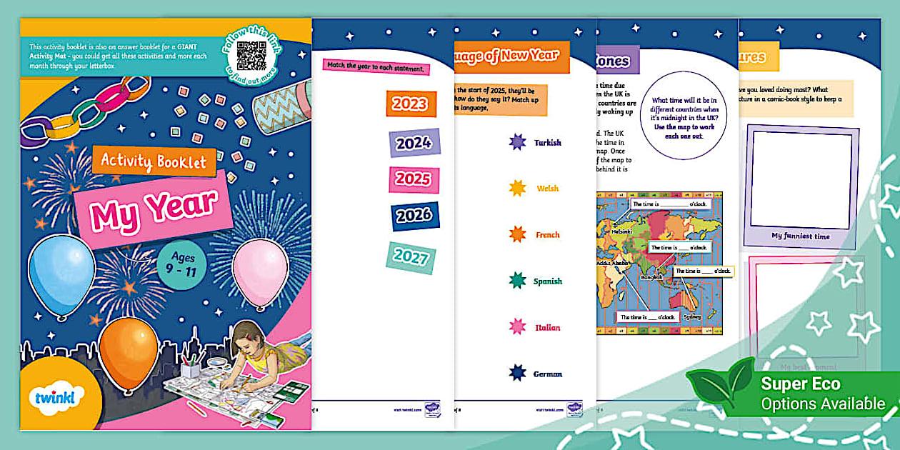 My Year Activity Booklet 9 to 11 years