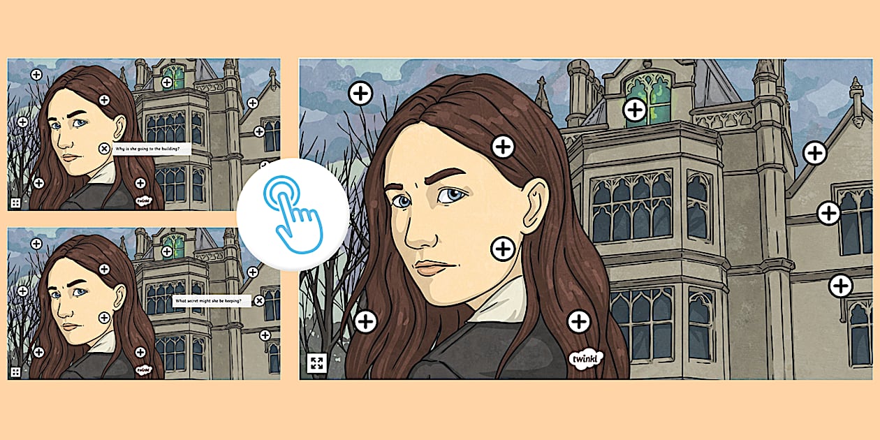 Creative Writing Stimulus Mystery Hotspots (Teacher-Made)