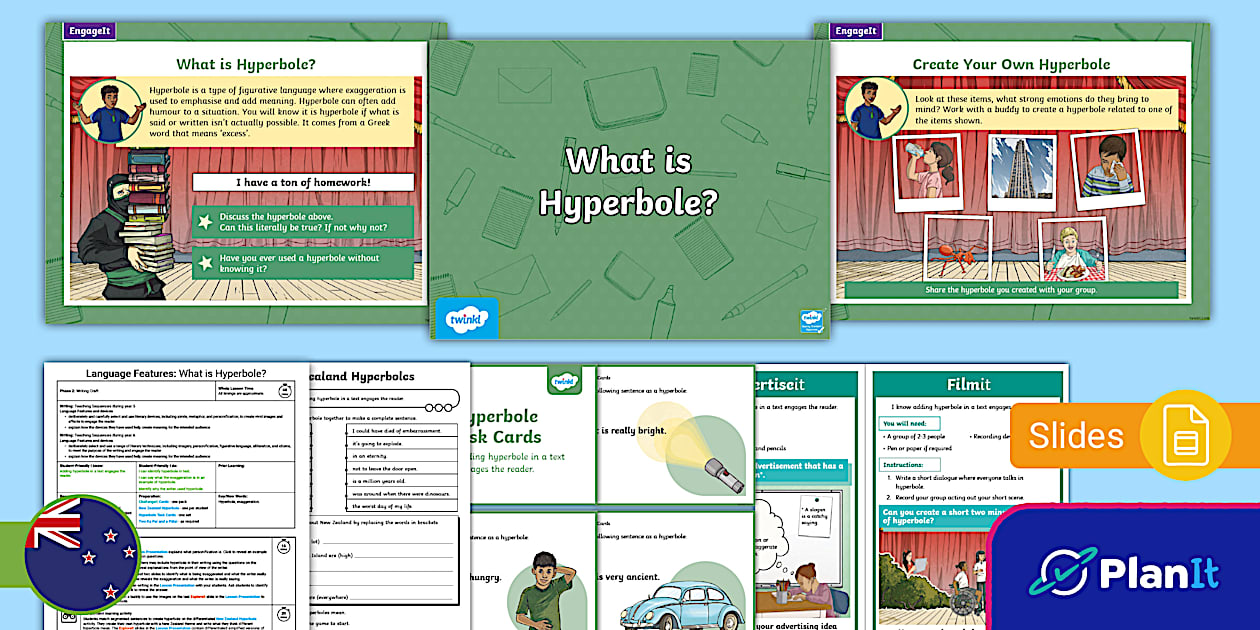 Phase 2 Writing: Language Features: What is Hyperbole?