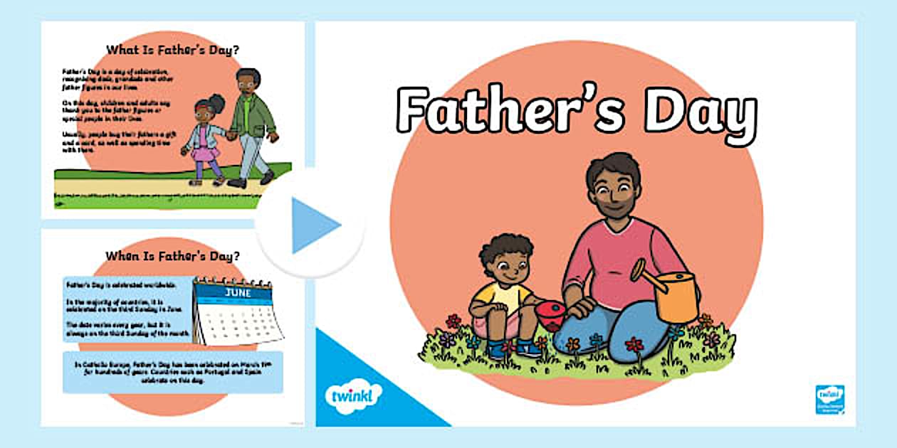 Father's Day Information PowerPoint - Twinkl