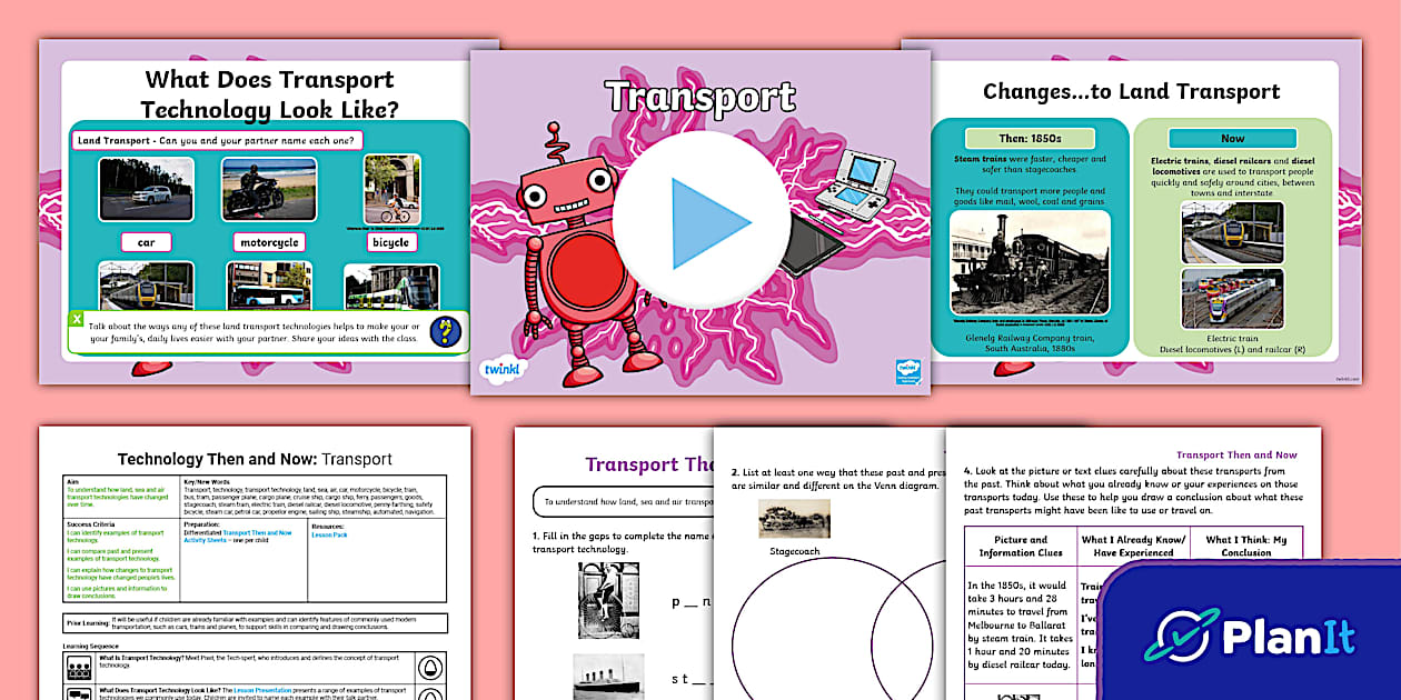 Year 2 HASS History Technology Then and Now Lesson 5