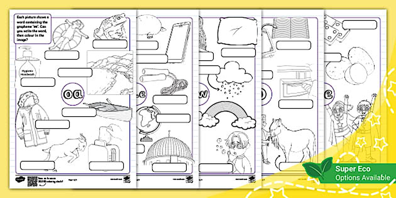 Phonics Colouring Pack (teacher made) - Twinkl